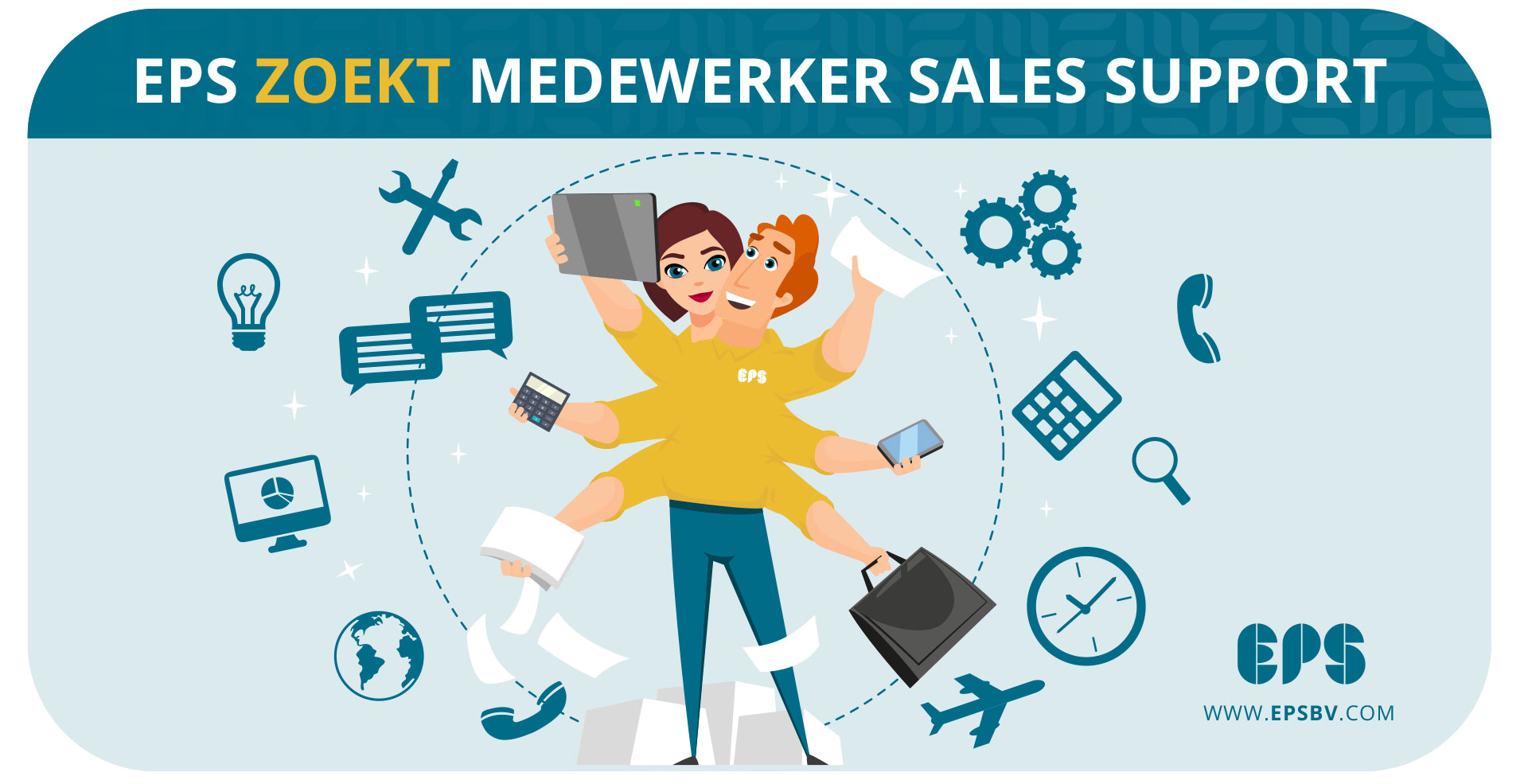 Werken bij EPS BV: Voor als techniek in jouw DNA zit!